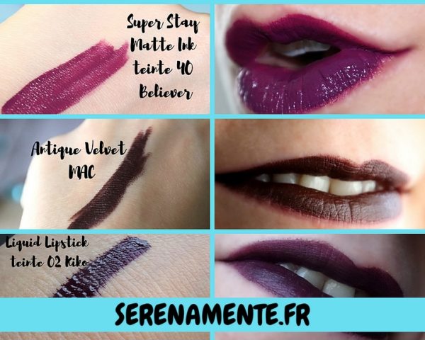 Mes 3 tests de rouges à lèvres de l'hiver : top ou flop